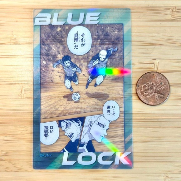 Toys | Rare Blue Lock Manga Art Holo Card | Poshmark